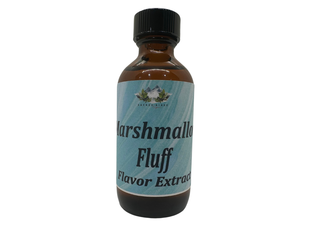 Marshmallow Fluff Flavor Extract 2 oz with Dropper - Sacred Ridge ...